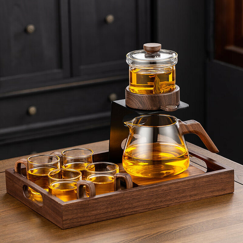 Чайник ореховый бытовой для заваривания чая с разделением воды чайник чайный сервиз чайная чашка