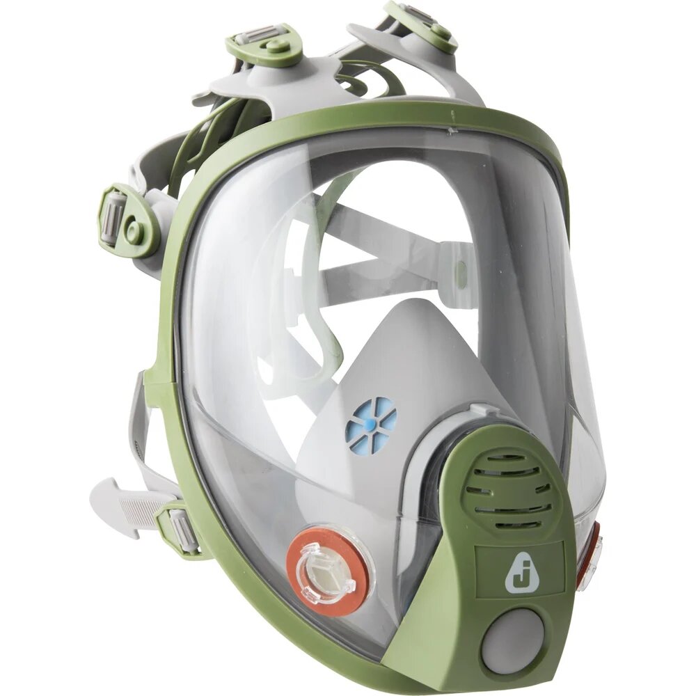 Jeta Safety Маска полнолицевая (увеличенная линза) с переговорным устройством, разм. L(большой), 8950-L