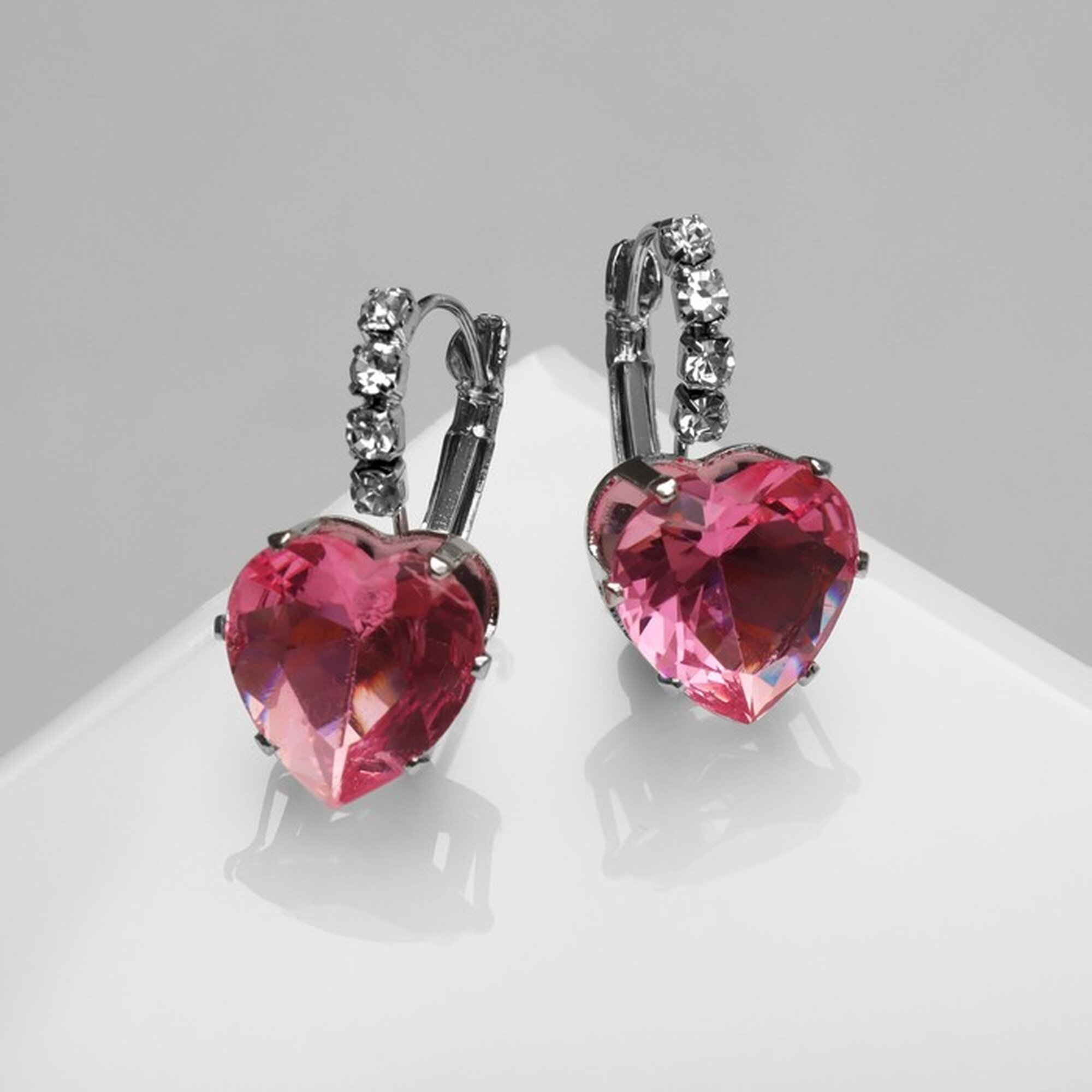 Серьги конго, стекло