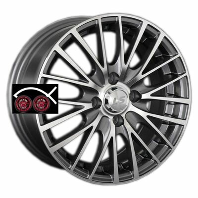 Колесный диск LS 768 7x17 5x114.3 ET45 D67.1 серый