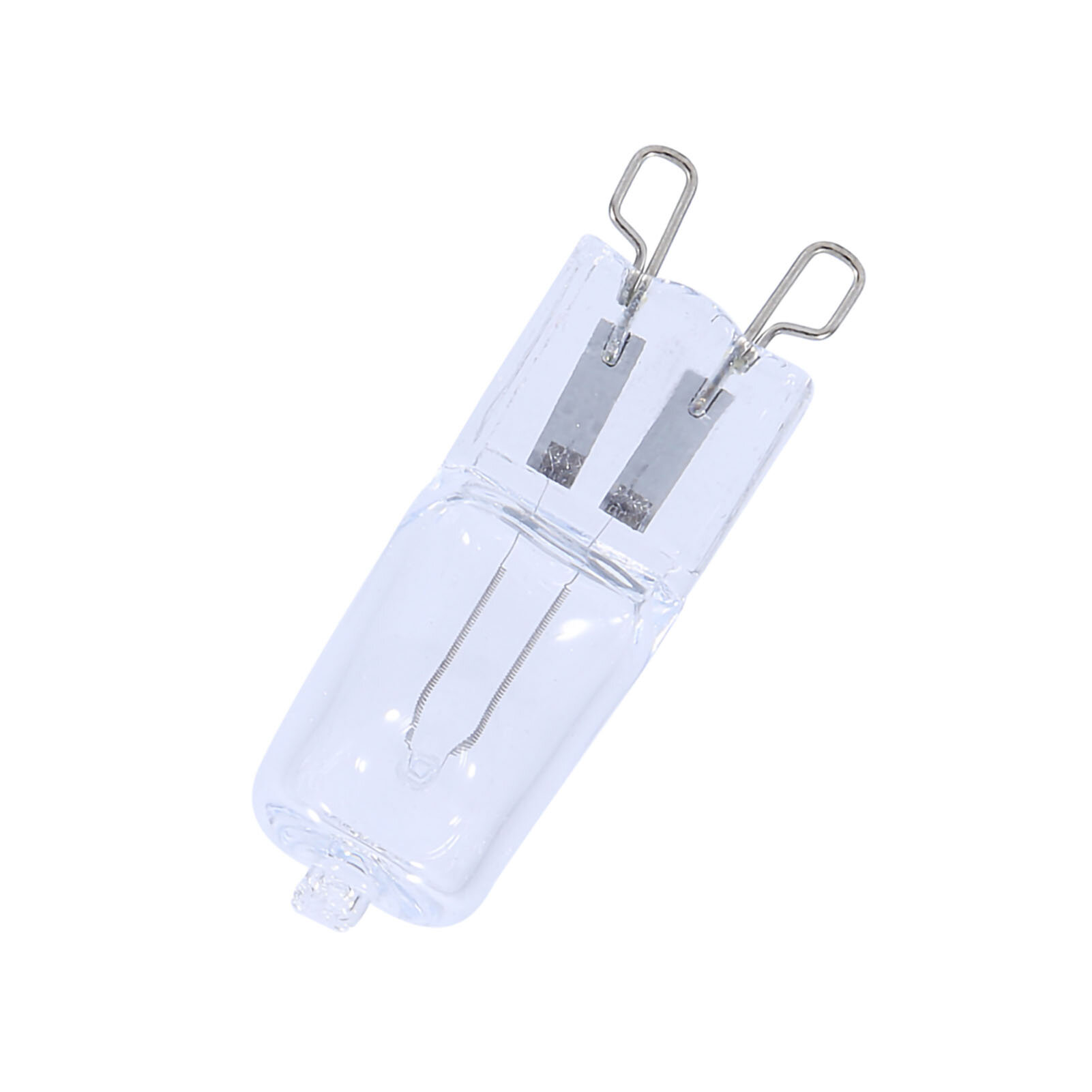 10ШТ Лампа галогенная G9 40Вт JCD тип прозрачный стекло свет 220В количество 10 штук температура цвета 2800-2900К длина между двумя филаментами approx. 9мм материал кристаллическое стекло