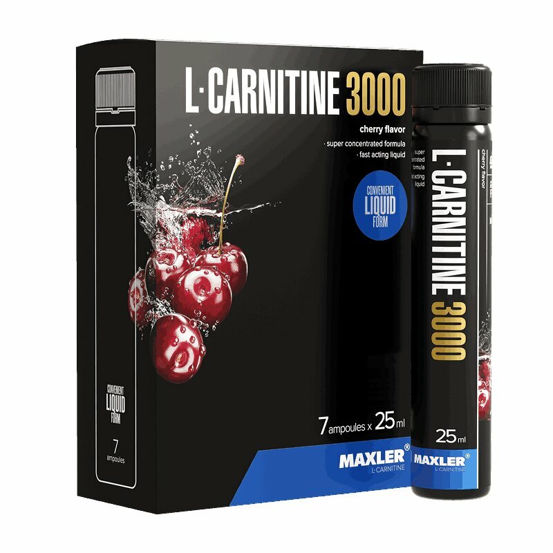 Макслер Л-Карнитин 3000 Фл.25Мл №7 Вишня