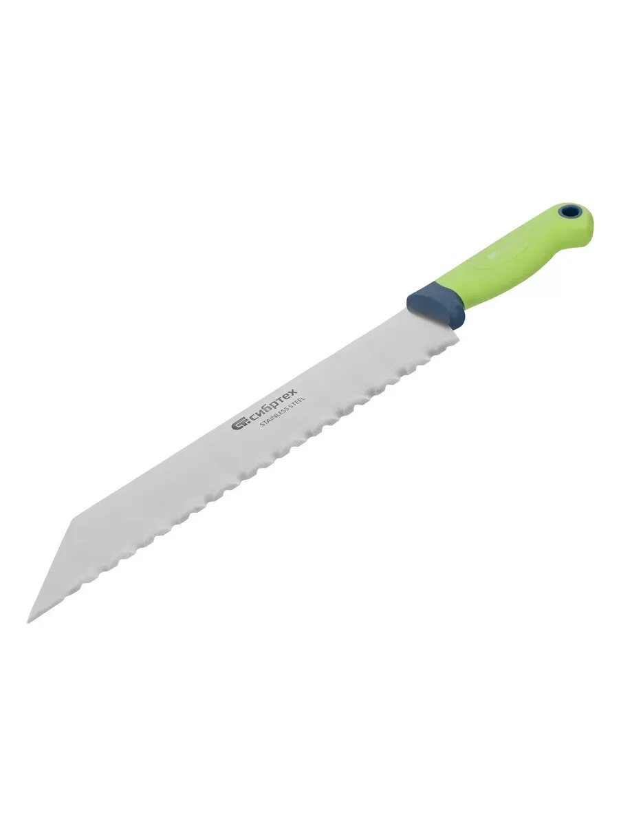 Нож строительный для утеплителя 475 мм, обрезиненная ручка