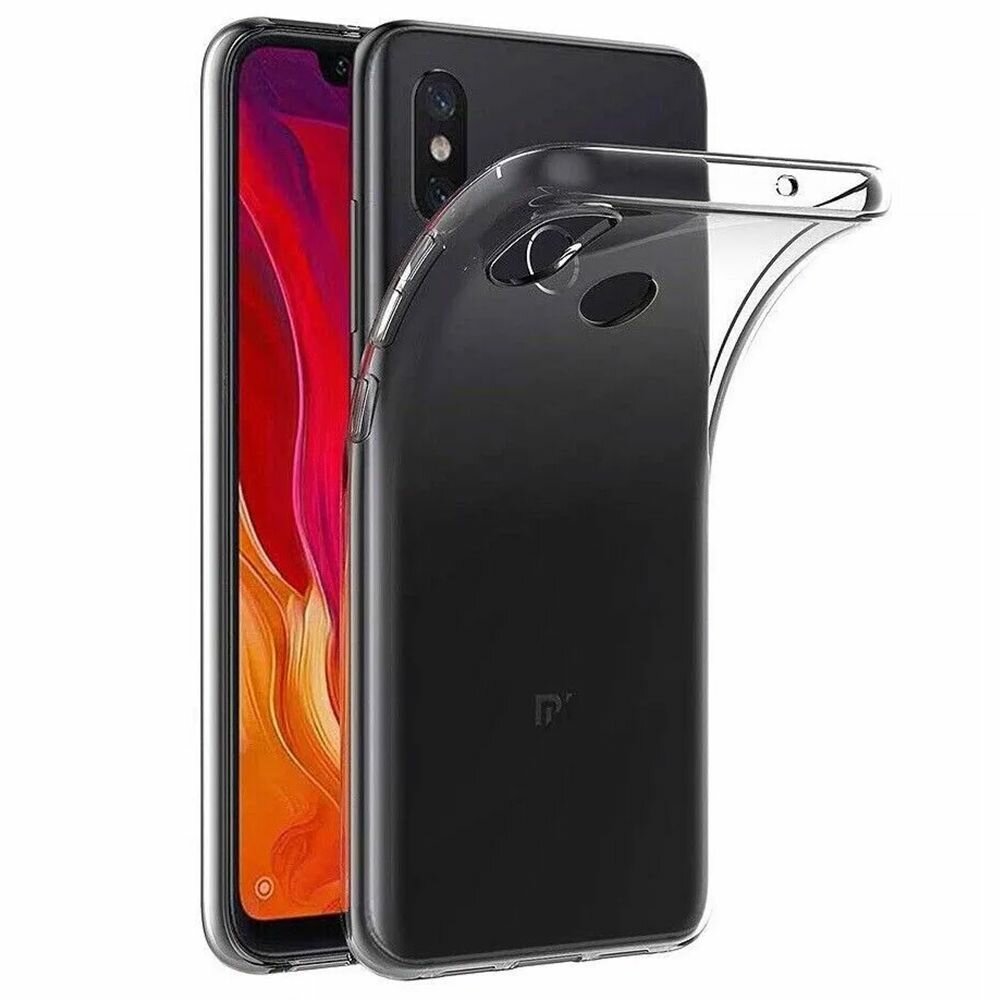 Чехол для Xiaomi Mi8 / Mi 8 / чехол на Сяоми Ми 8, прозрачный ультратонкий, не скользит