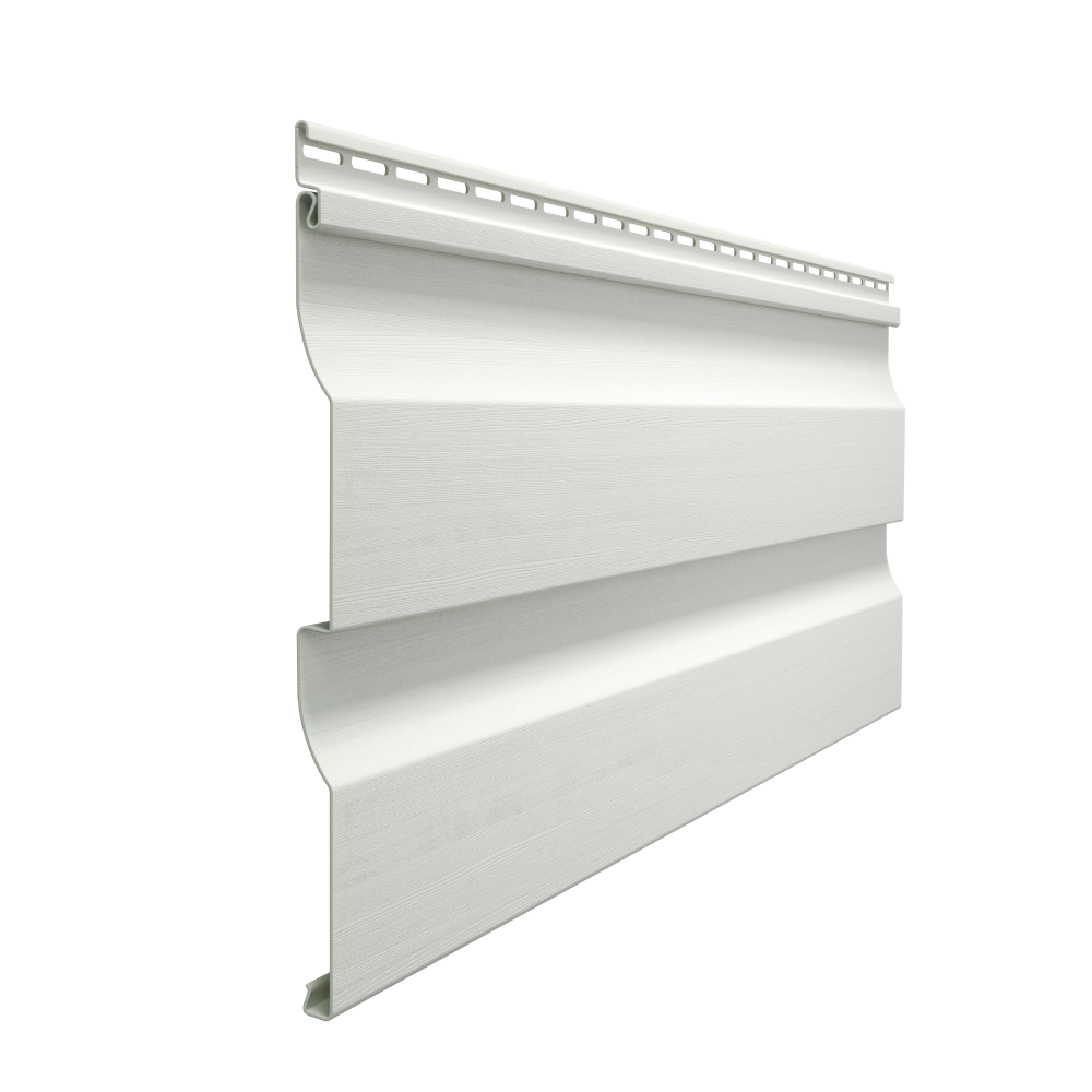 Docke PREMIUM Сайдинг D4.5D (Пломбир), длина 360 см, толщина 1.1 мм