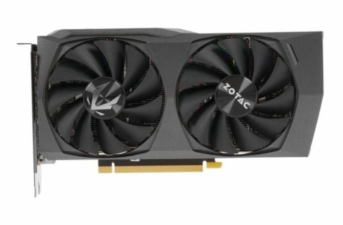 Видеокарта ZOTAC GAMING GeForce RTX 3060 Twin Edge (ZT-A30600E-10M) - PCI-E 4.0, 12 ГБ, GDDR6, 192 бит, DisplayPort x3, HDMI, GPU 1320 МГц