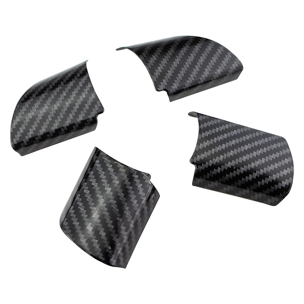 Наклейки на руль Ford Focus 2 MK2 2005-2011, карбон, 4 шт.