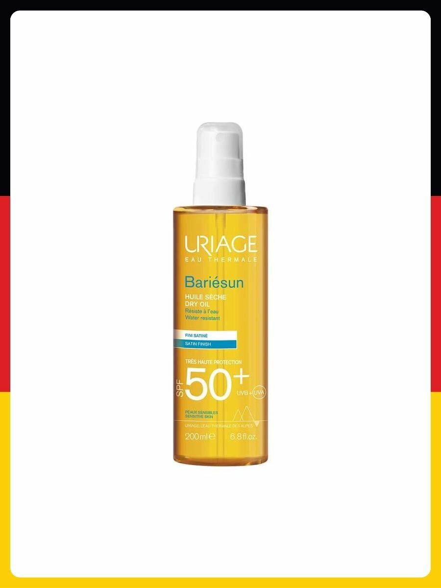 Средство солнцезащитное Uriage Bariesun SPF 50+, 200 мл
