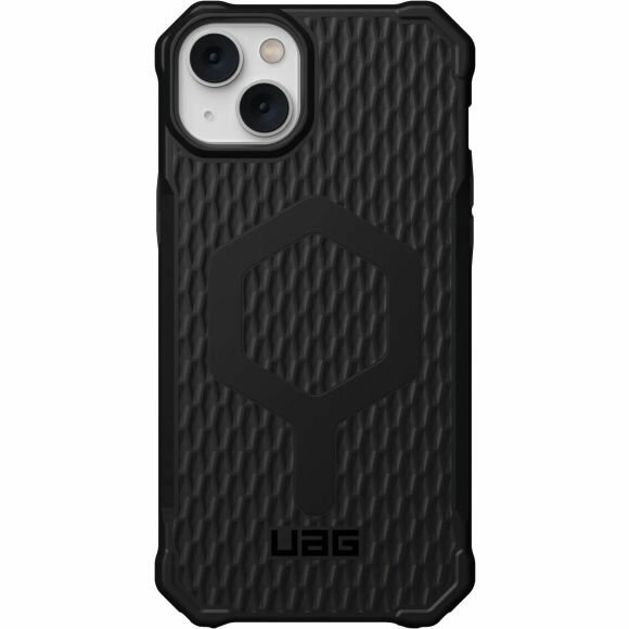 Чехол с поддержкой MAGSAFE UAG Essential Armor для iPhone 14 Plus 6.7", цвет черный (Black)