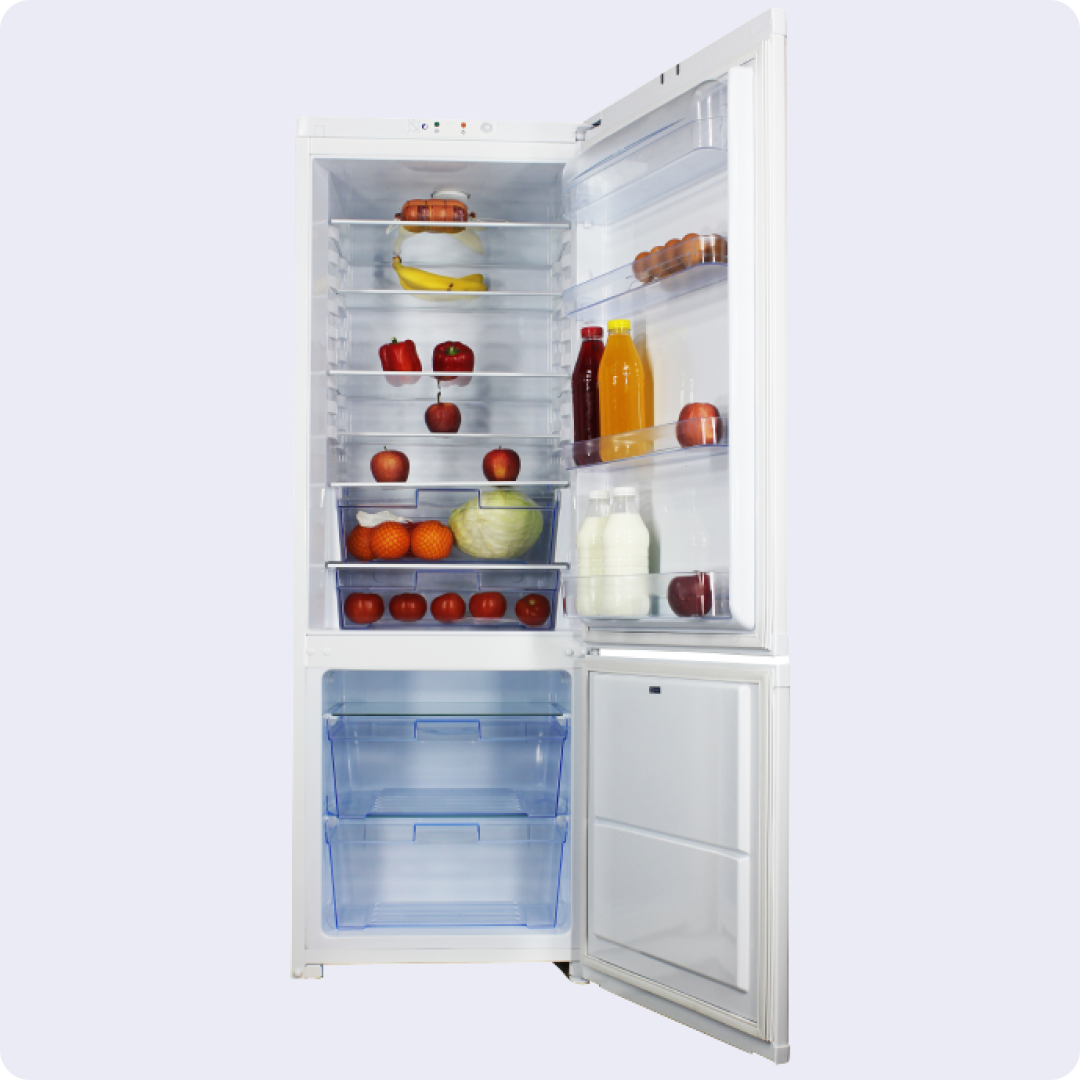 Холодильник двухкамерный орск 172 B, капельная система, двухкамерный, ручное размораживание, 330л