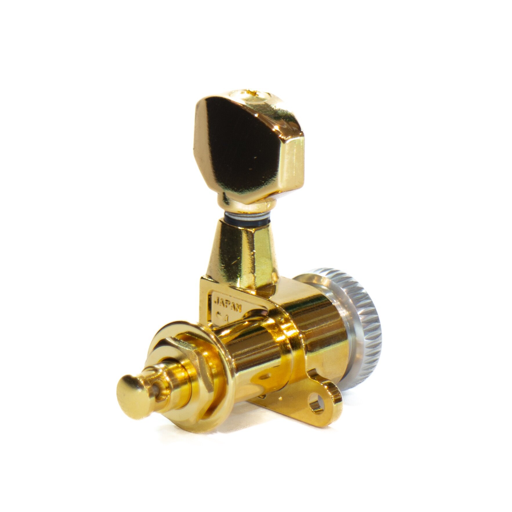 Колок одиночный для электрогитары, GOTOH SG360-MGT-07-n, Long, правый, золотой