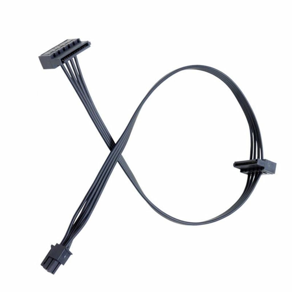 Кабель-переходник, Кабель питания Mini 4pin к жесткому диску sata large 4P последовательному SSD-накопителю-small 4PIN