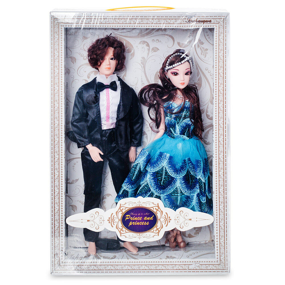 Кукла "Принц и принцесса" 35см