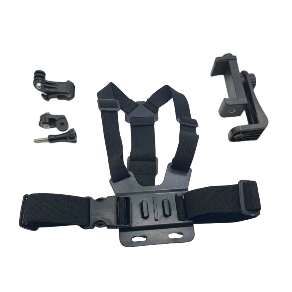 Нагрудный кронштейн для крепления мобильного телефона (нагрудный ремень из 5 частей В комплекте)