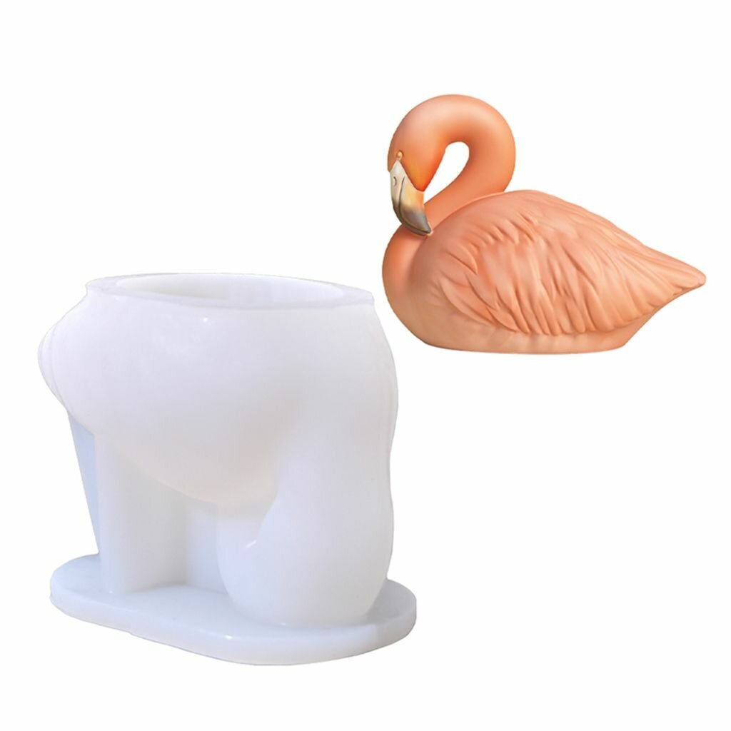 Формы для свечей в виде фламинго