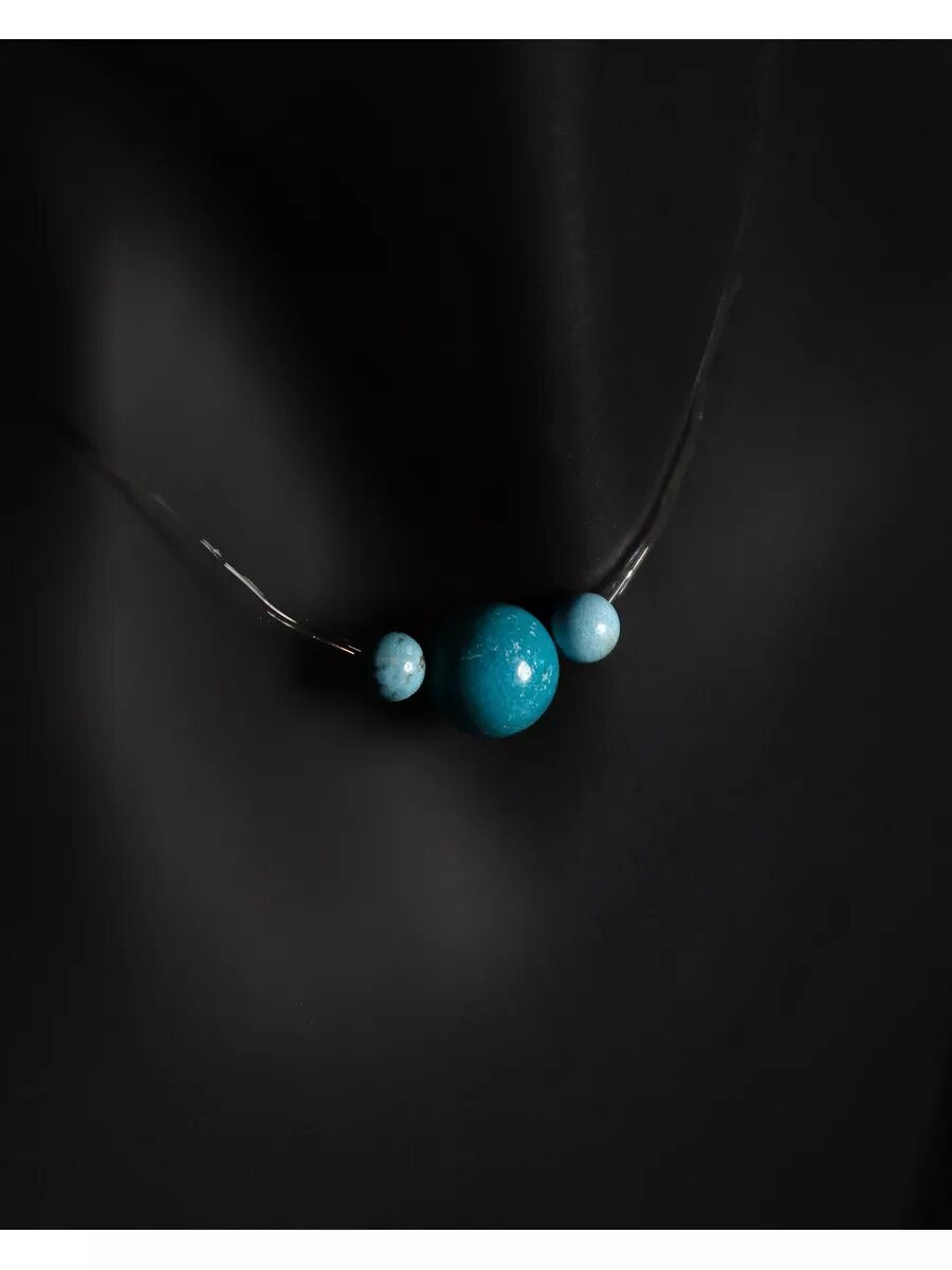 Чокер, бирюза