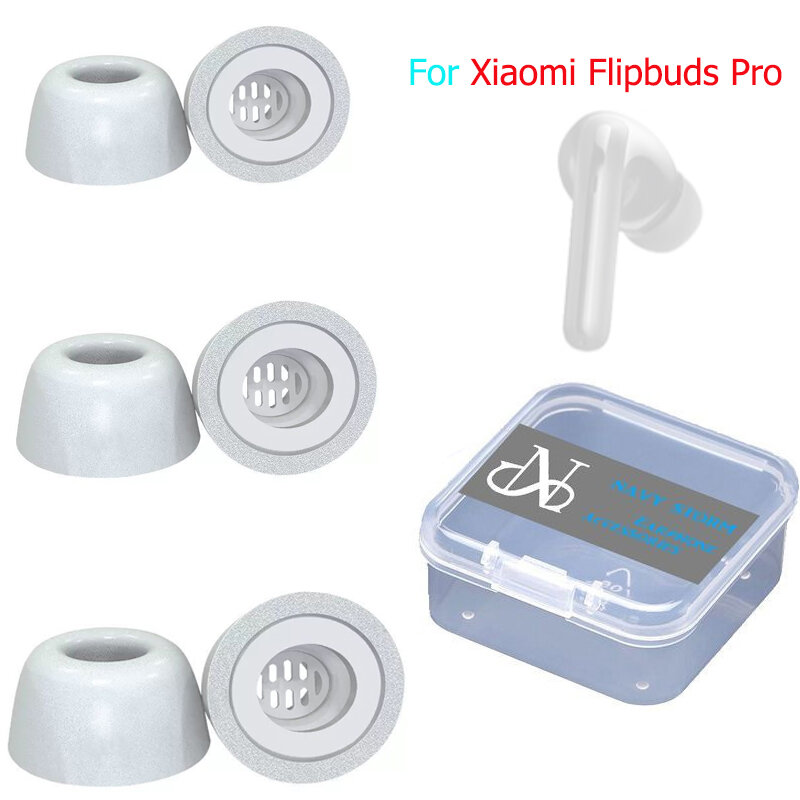 Сменные пенные амбушюры для for Xiaomi Flipbuds Pro (3 пары, размер S, M, L)