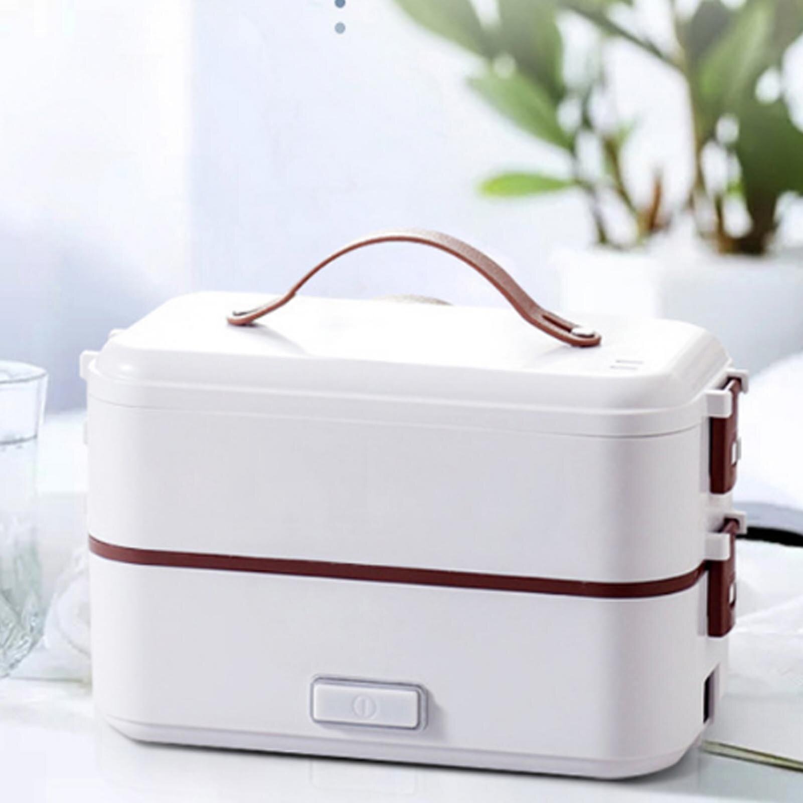 Электрический ланч-бокс Многофункциональная система подогрева с постоянной температурой Безопасный портативный подогреватель пищи для офиса