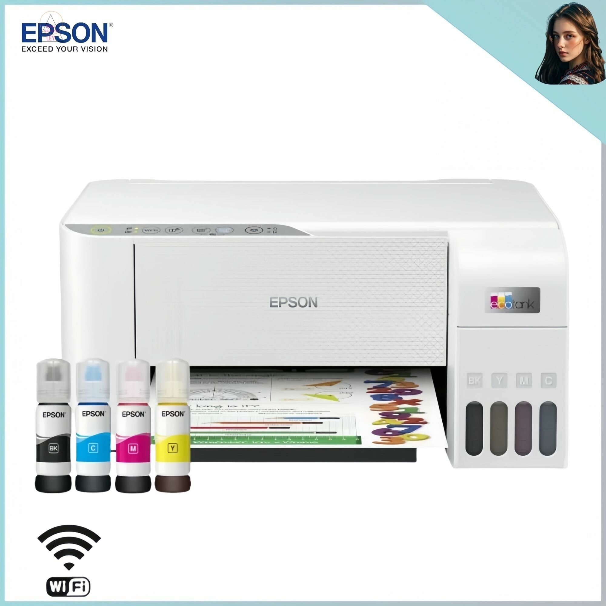 МФУ Струйное Epson L325-6