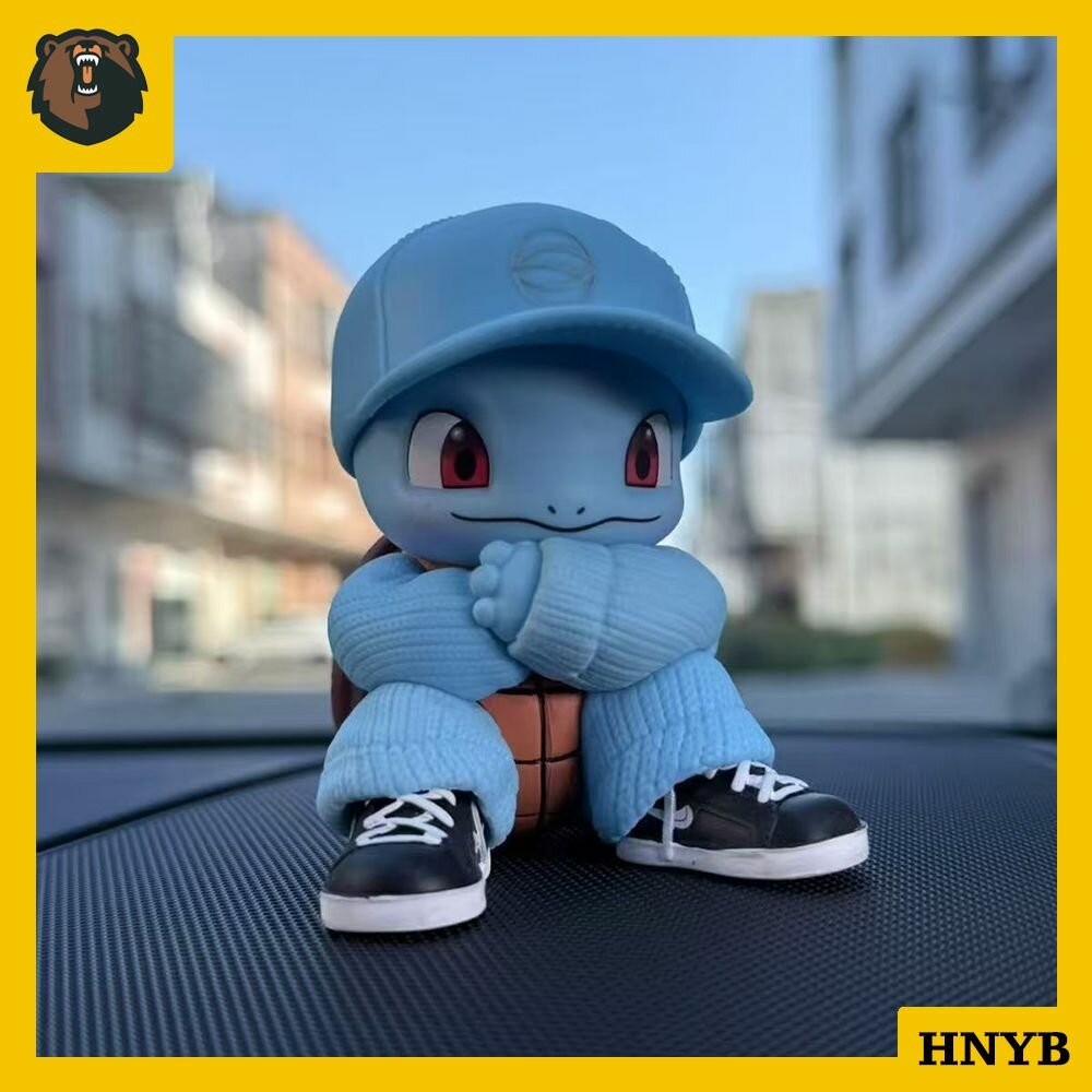 Фигурка Покемон Зэнигамэ/ Pokemon Squirtle (8.5 cm) Hoodie Ver. Подарки для болельщиков