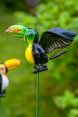 Садовый штекер тукан пикари, металл, пластик, зелёный, 67 см, Koopman International 557000900-6