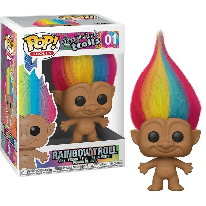 Funko POP Тролли Радуга, 01 в коробке