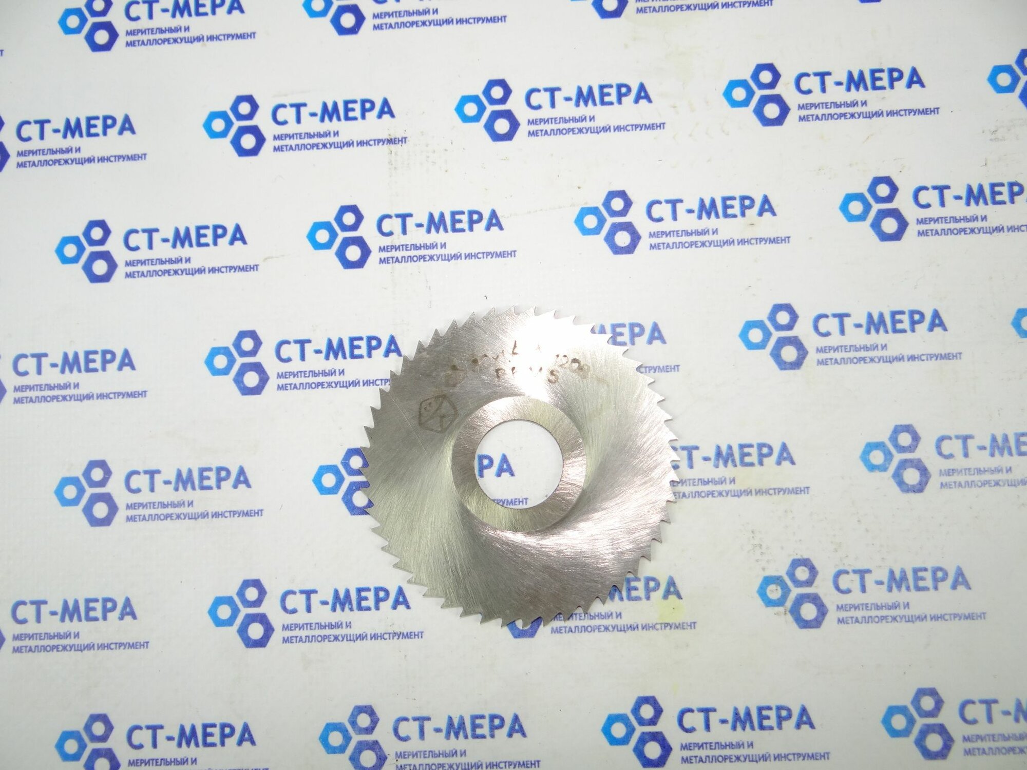 Фреза отрезная по металлу 80х1.6х22мм. z 48 Р6М5 с фаской без ш/п