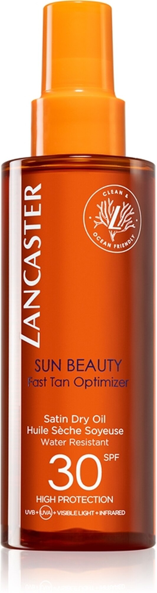 Lancaster Масло-спрей для сухого загара SPF 30 Sun Beauty Satin Dry Oil 150 мл