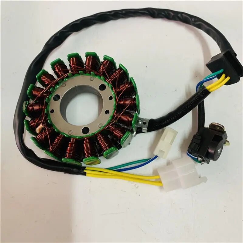 5 проводов 18 полюсов мотоциклетный магнитный генератор катушки статора для Suzuki EN125-2A EN125 GS125 GN125 GS GN EN 125 125cc запасные части