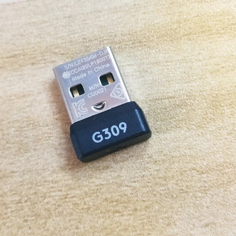 USB-адаптер приемника для беспроводной игровой мыши Logitech G309 LIGHTSPEED