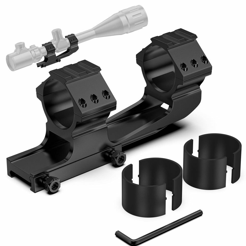 Крепление Пикатинни 30 мм и консольные крепления для прицелов 1 дюйм