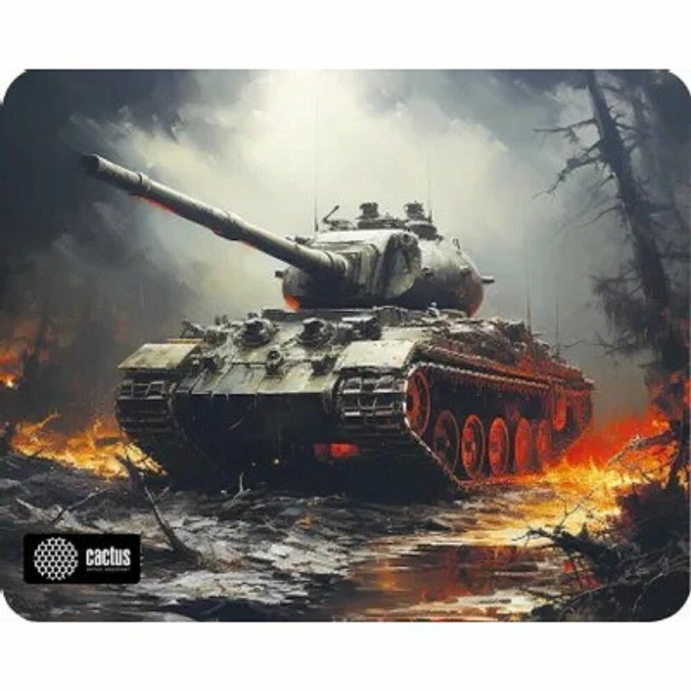 Cactus Коврик для мыши CS - MP - D04S Tank 250x200x3мм