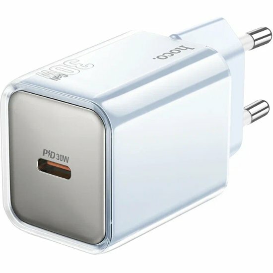 Сетевое зарядное устройство Hoco N47 Glorious 30Вт, 3A (PD) USB-C, белый (PD30W 35363)