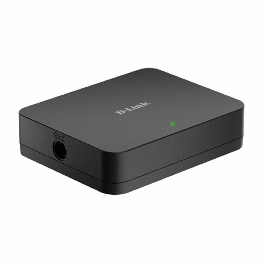 Коммутатор D-Link DGS-1005A/G1A гигабитный неуправляемый, 5xRJ45 1Гбит/с