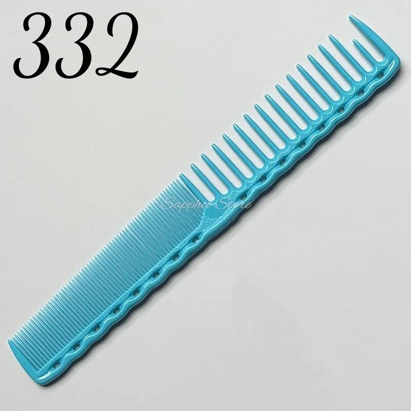 Двусторонняя расческа для стрижки 19 см 332 Sky Blue