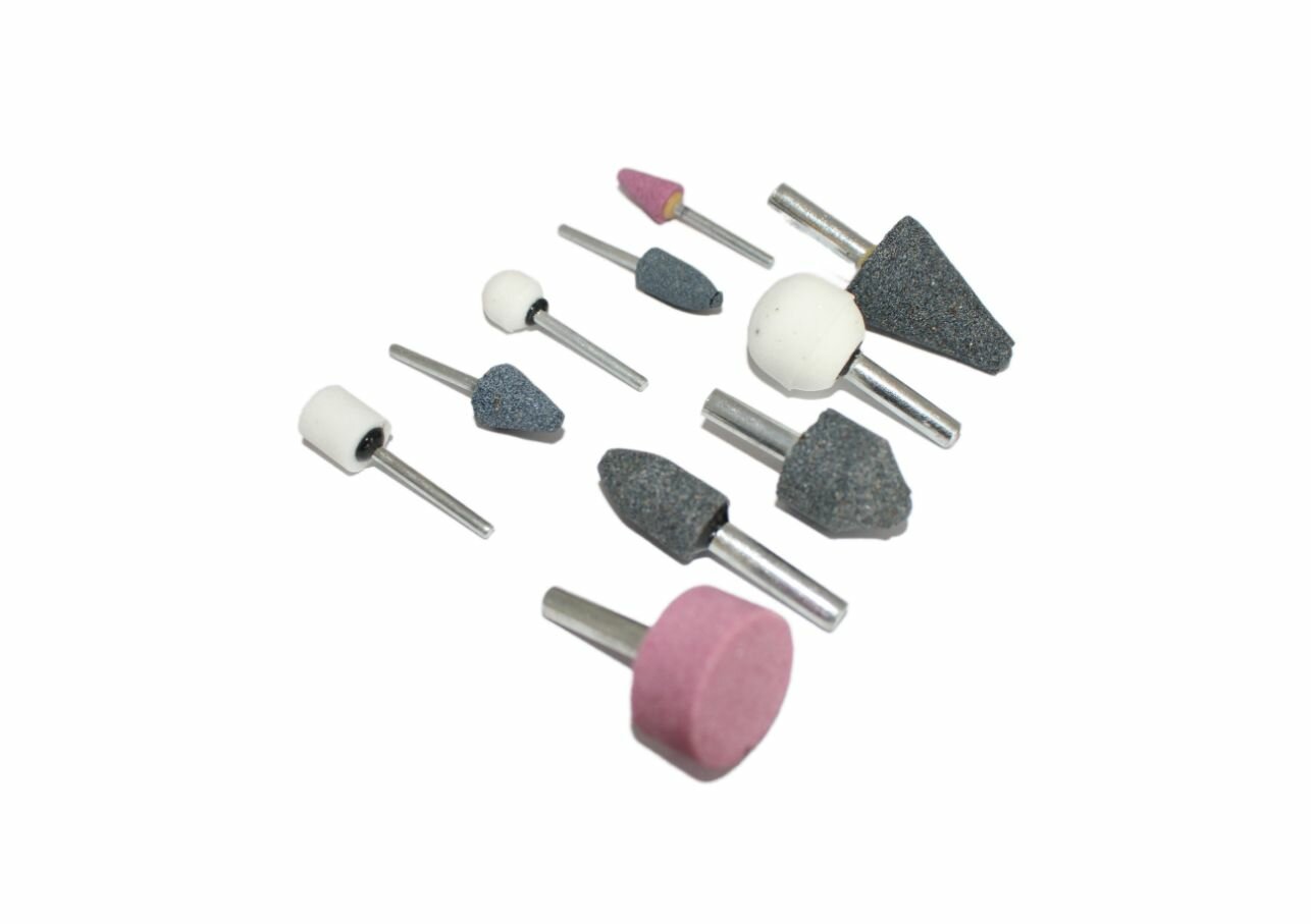 Набор шарошек абразивных для дрели 10 предметов