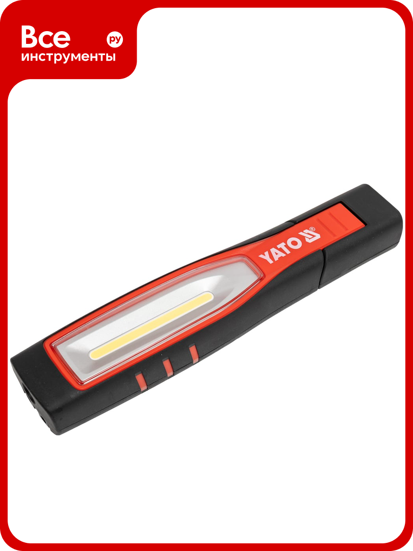 Фонарь аккумуляторный YATOLED 08524, 1000lm, YT-08524 382708524 092 1