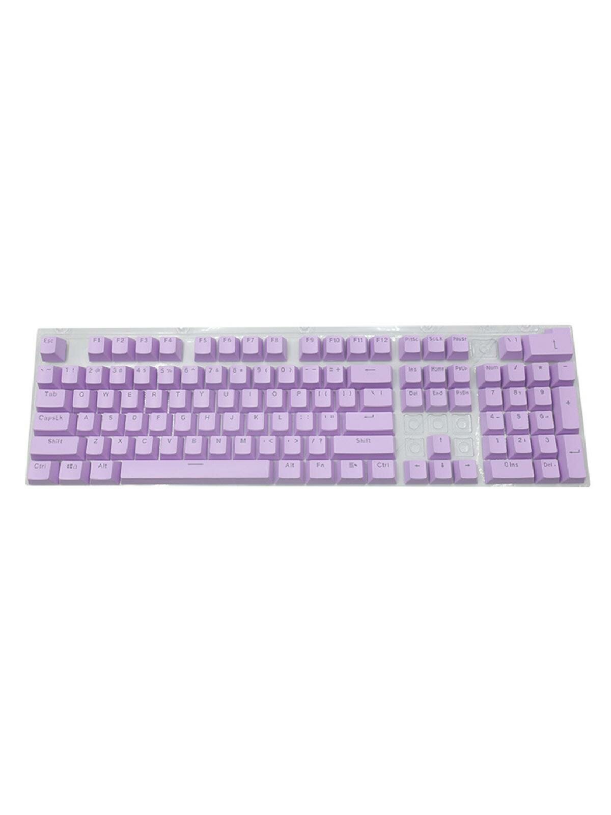 104pcs ABS Backlit Keycap OEM Profile Two-color Injection Molding for Key Button for Gaming Mechanical Keyboard MX Switc