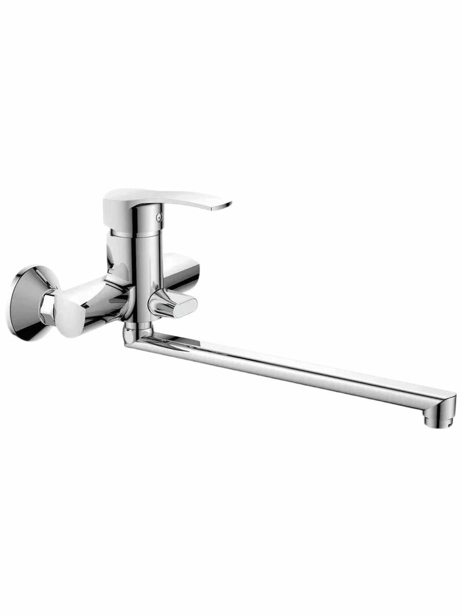 Смеситель для ванны Golden Fox Yorkshire Dales с длинным поворотным изливом, латунь 11235-FOX