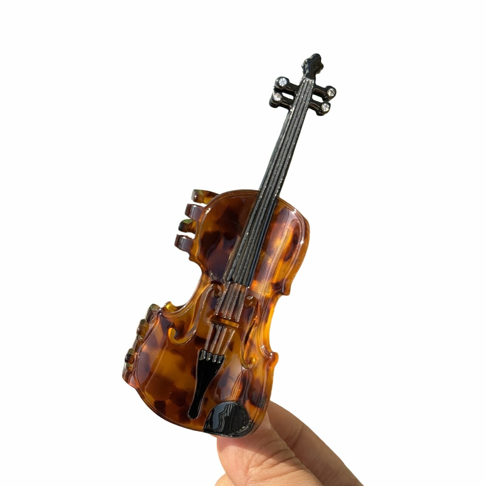 Модная ацетатная музыкальная кассета с фортепианной заколкой для волос тематического мероприятия