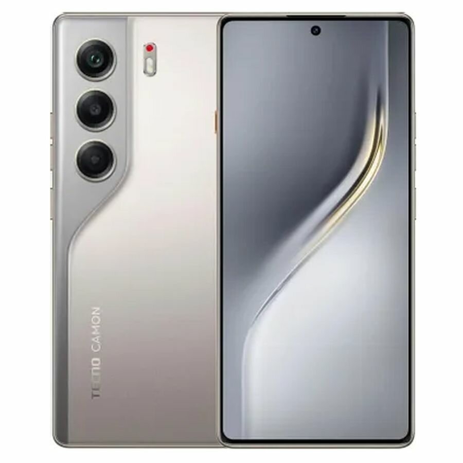 6,78" Смартфон TECNO Camon 40 8/256 ГБ (CAMON 40) 2025, серый