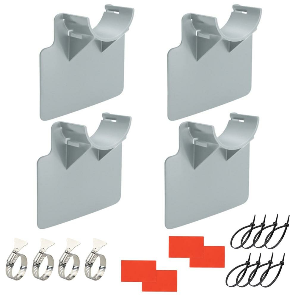 Держатели труб для бассейна, опорные кронштейны для шлангов, хомуты, аксессуары для бассейна