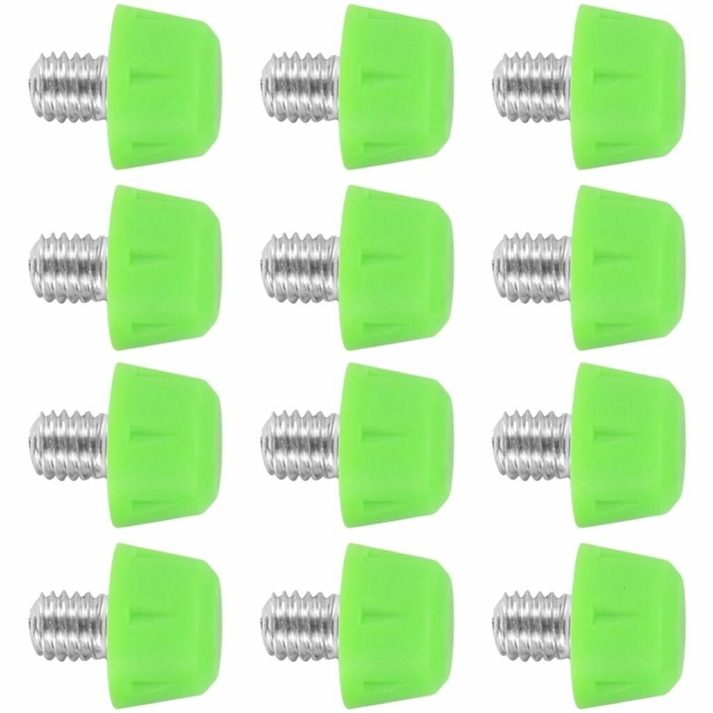 Шипы для футбольных бутс (12 шт), Зеленый - 8mm