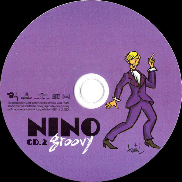 Компакт-диск NINO FERRER - GROOVY(2CD, BEST,40 TRACKS, DIGIPACK) (2 CD) — фото 1