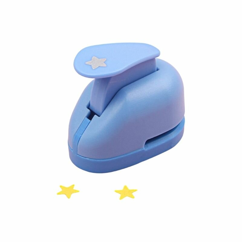 Креативное трудозатратное устройство для тиснения поздравительных открыток "сделай сам", вырезанных из бумаги детьми ручной работы-пятиконечная звезда-S