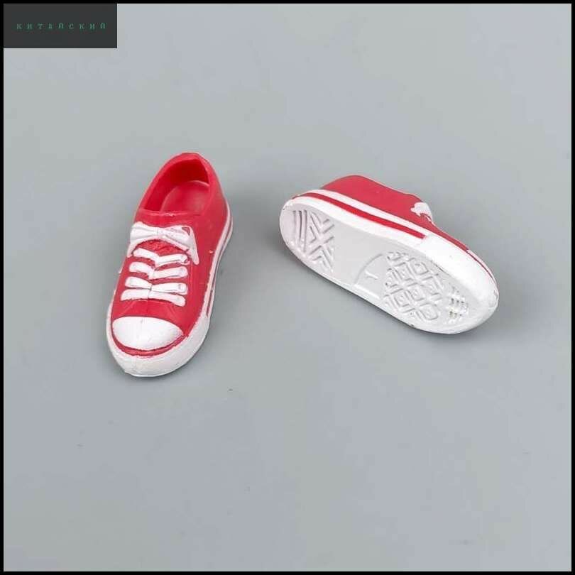 3 пары/лот, модные кроссовки, повседневная обувь для куклы Барби