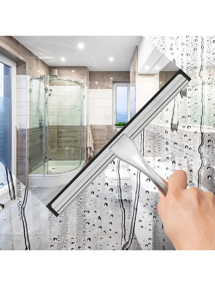 MQOUO Золотой стеклоочиститель для окон и зеркал, 1 шт, 30.5 см — фото 1