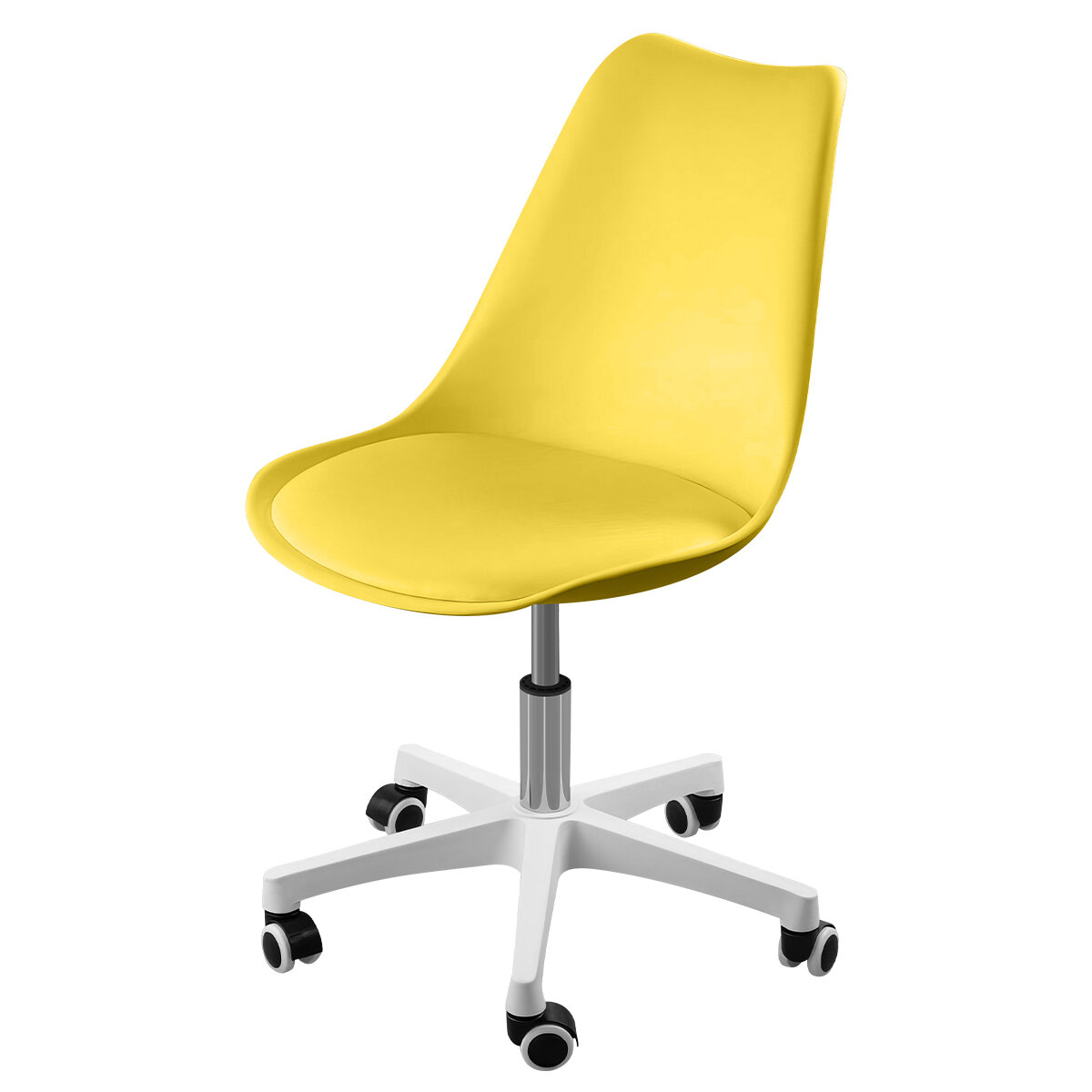 Компьютерное кресло Ergozen Comfort желтый/белый