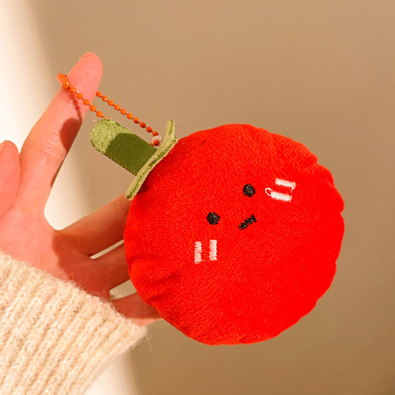 Забавный брелок-подвеска в виде одэна, водорослей, грибов и чили, оригинальная плюшевая игрушка, аксессуар для пары F-4052 Помидор