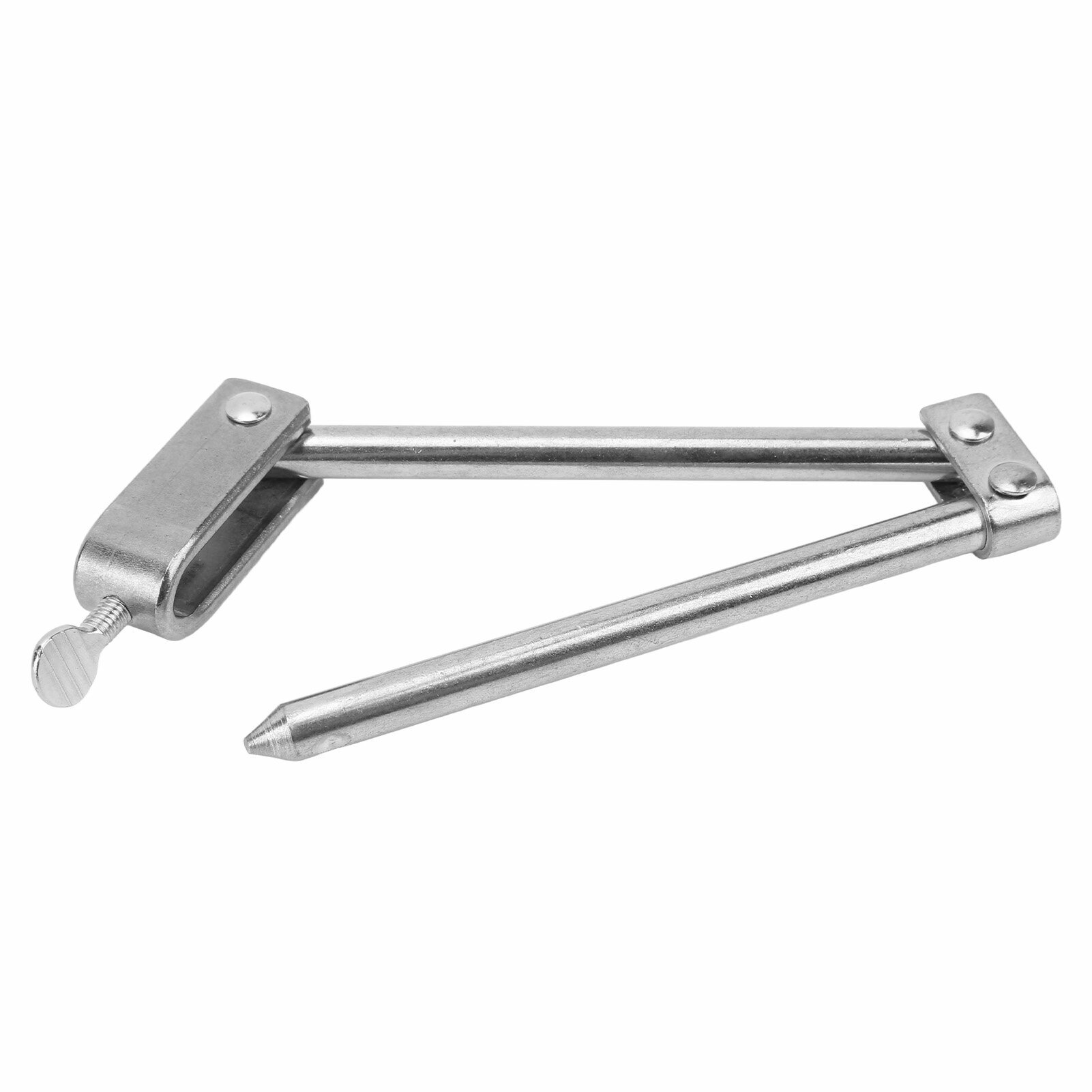 Хромированный хомут для шлангов стержневого типа из нержавеющей стали для тормозных, топливных, радиаторных и отопительных патрубков, для авторемонта. Прочный.